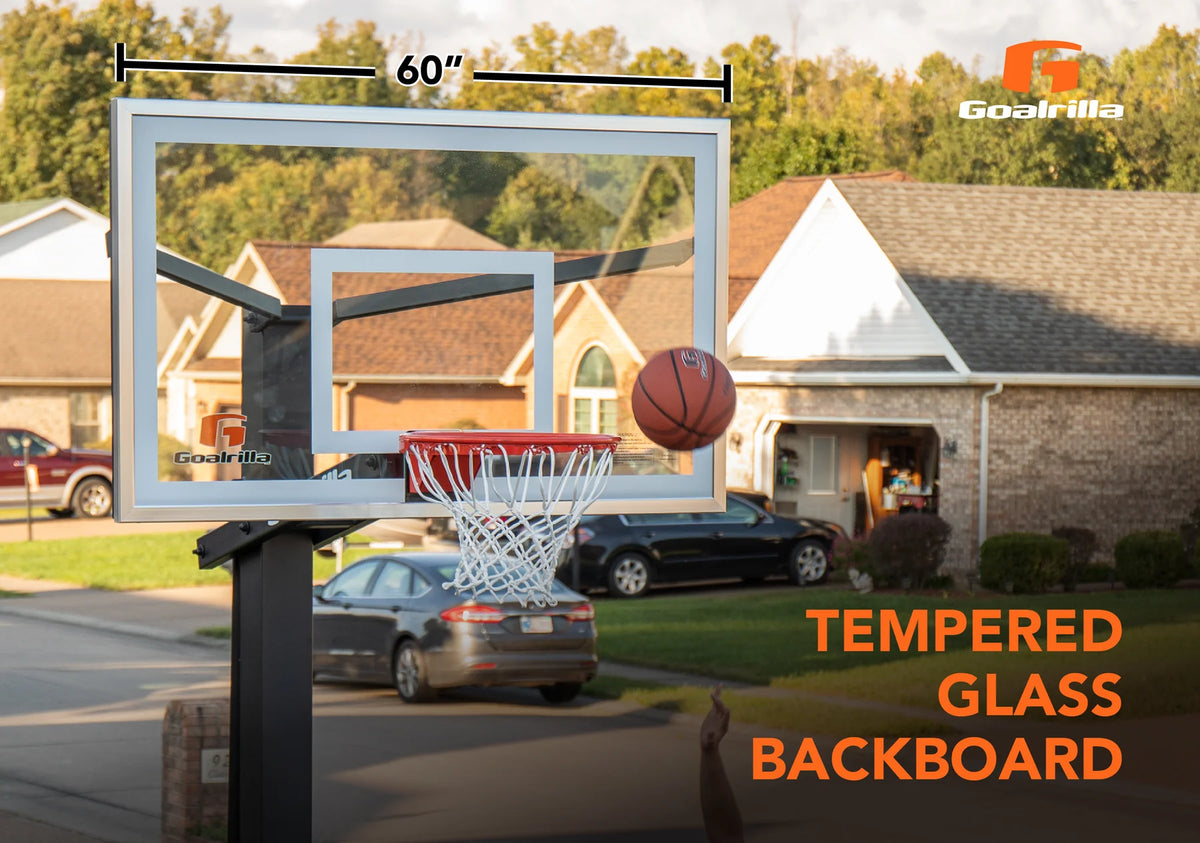 Goalrilla GS60C 60" In-Ground Basketball Hoop - Professional ...