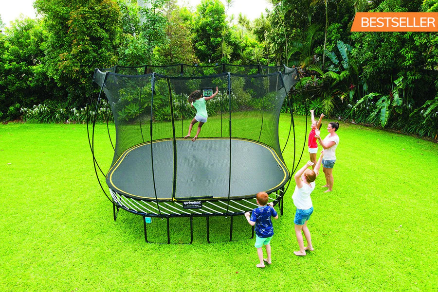 Large Square Ultimate Bundle 11'x11' (Includes Hoop, Step, & Installat ...